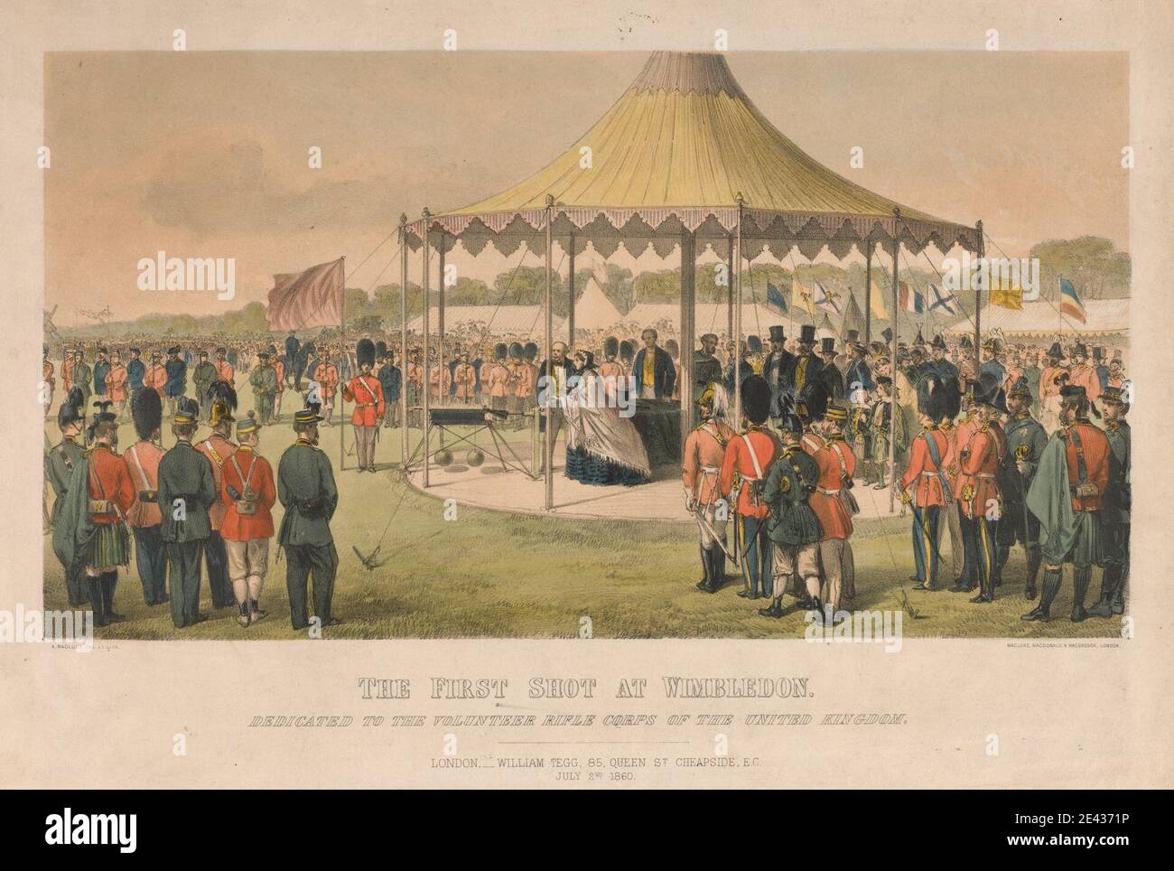 Andrew Maclure, active 1857â€“1881, British, The First Shot at ...