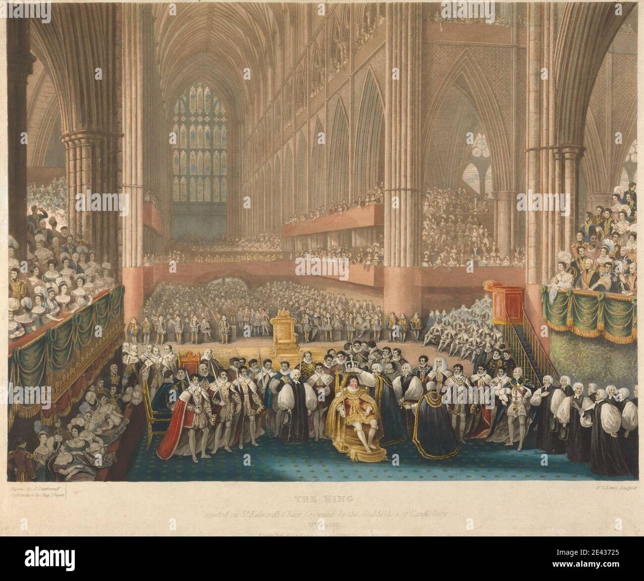 St edwards chair hi-res stock photography and images - Alamy