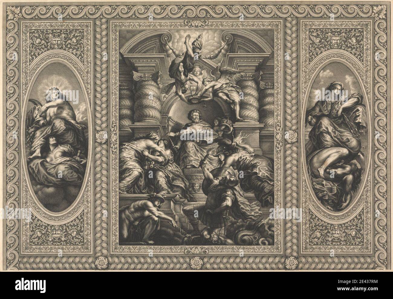 Cornice cornucopia hi-res stock photography and images - Alamy