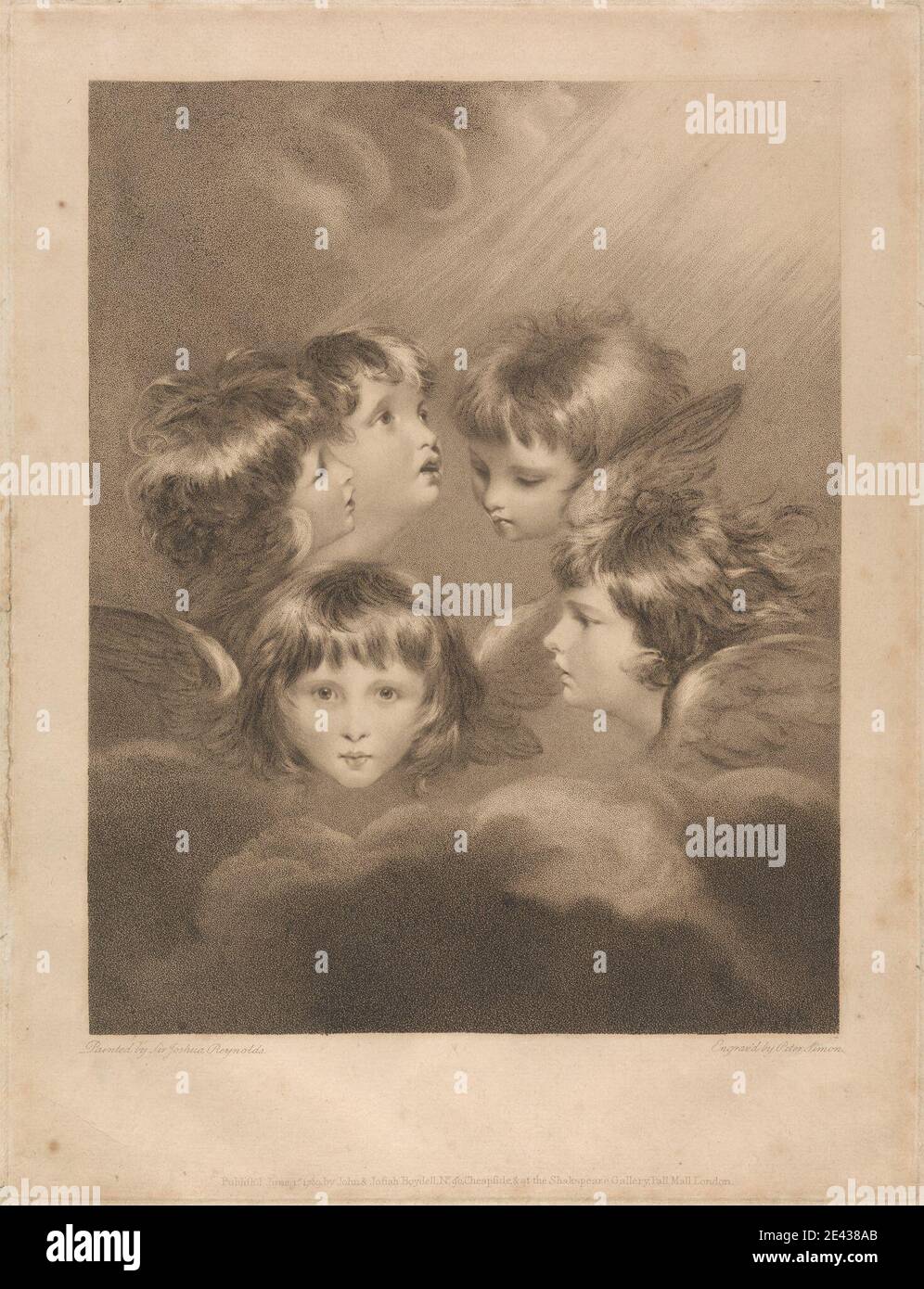 Print made by Peter Simon, 1750â€“1810, Miss Francis Isabella Gordon ...