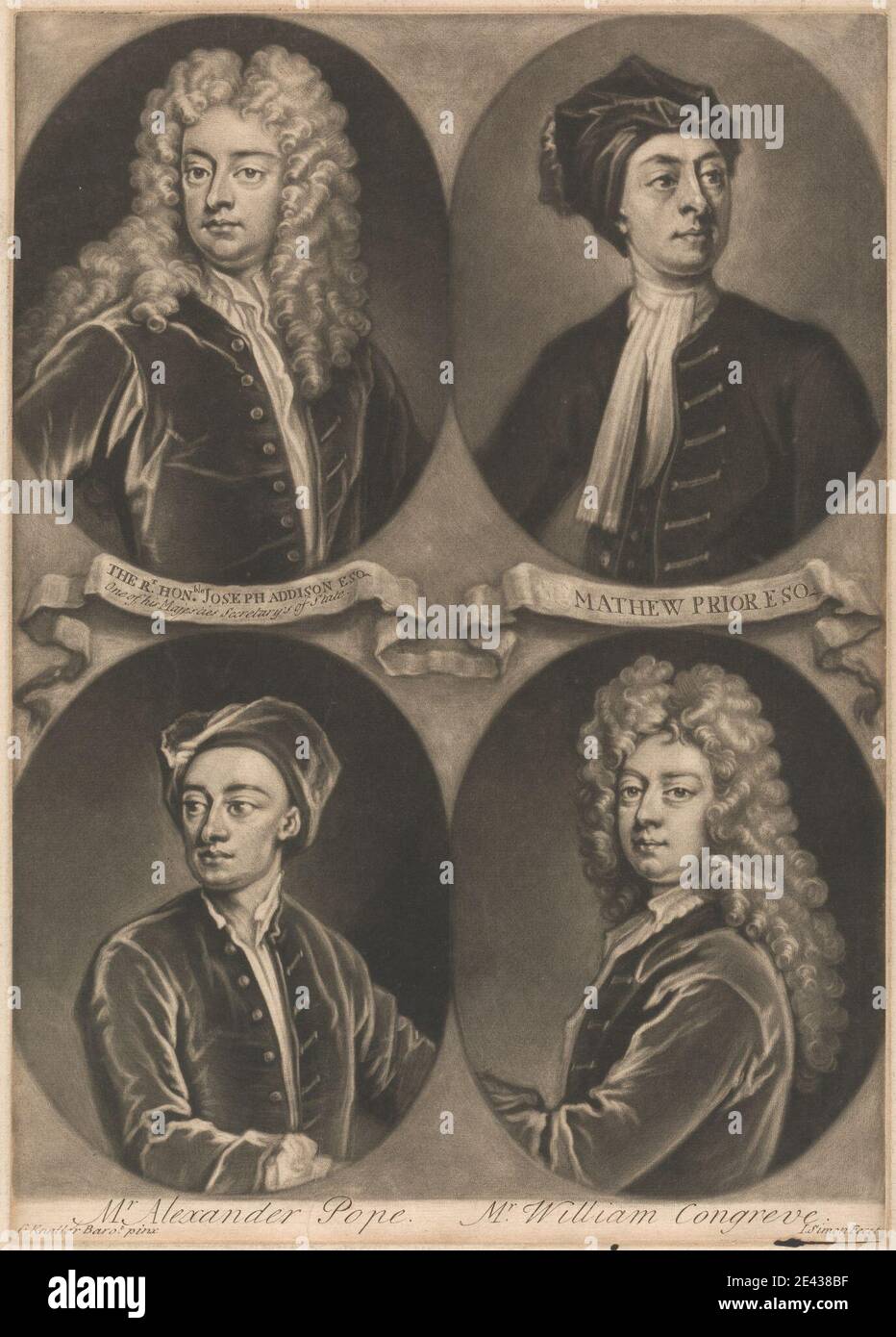 Rt hon joseph addison esq hi-res stock photography and images - Alamy