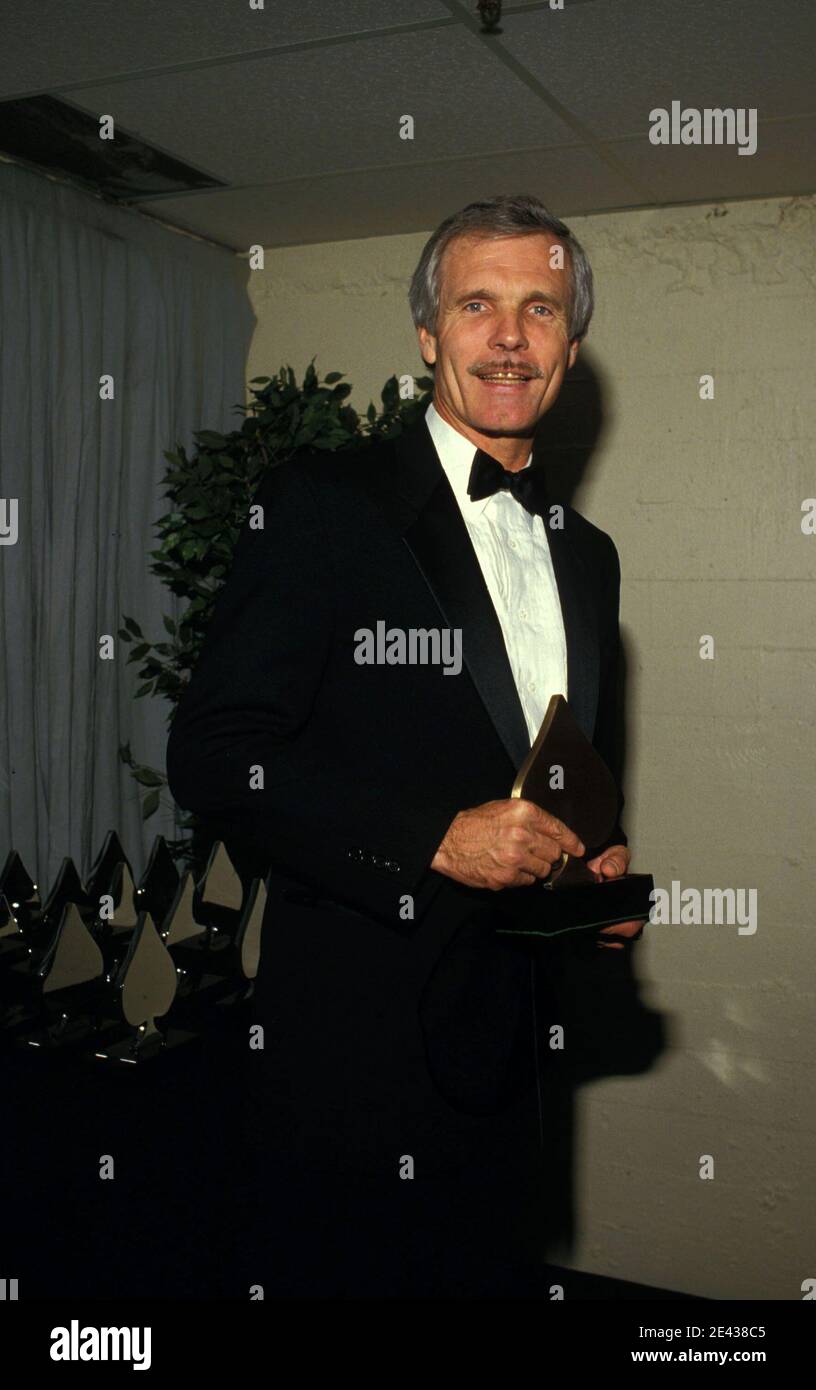 Ted Turner 1983 Credit: Ralph Dominguez/MediaPunch Stock Photo - Alamy
