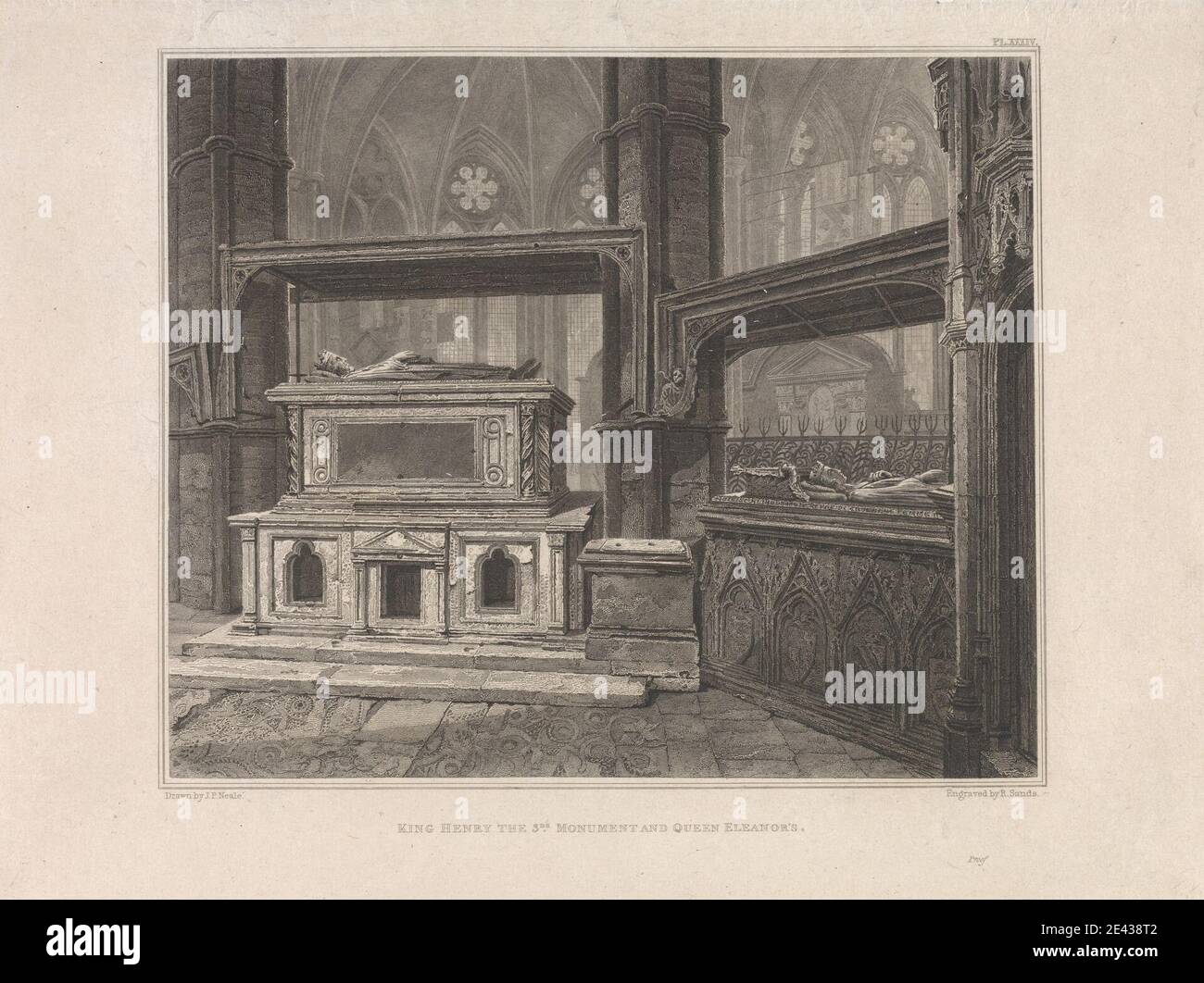 Robert Sands, 1792â€“1855, British, King Henry the third's Monument and ...