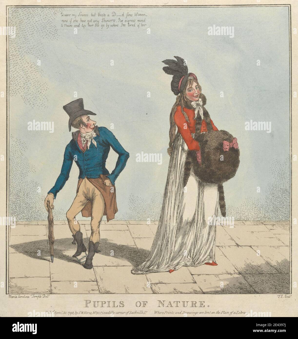 Franciscus Sansom, active 1785â€“1799, British, Pupil of Nature, 1798 ...