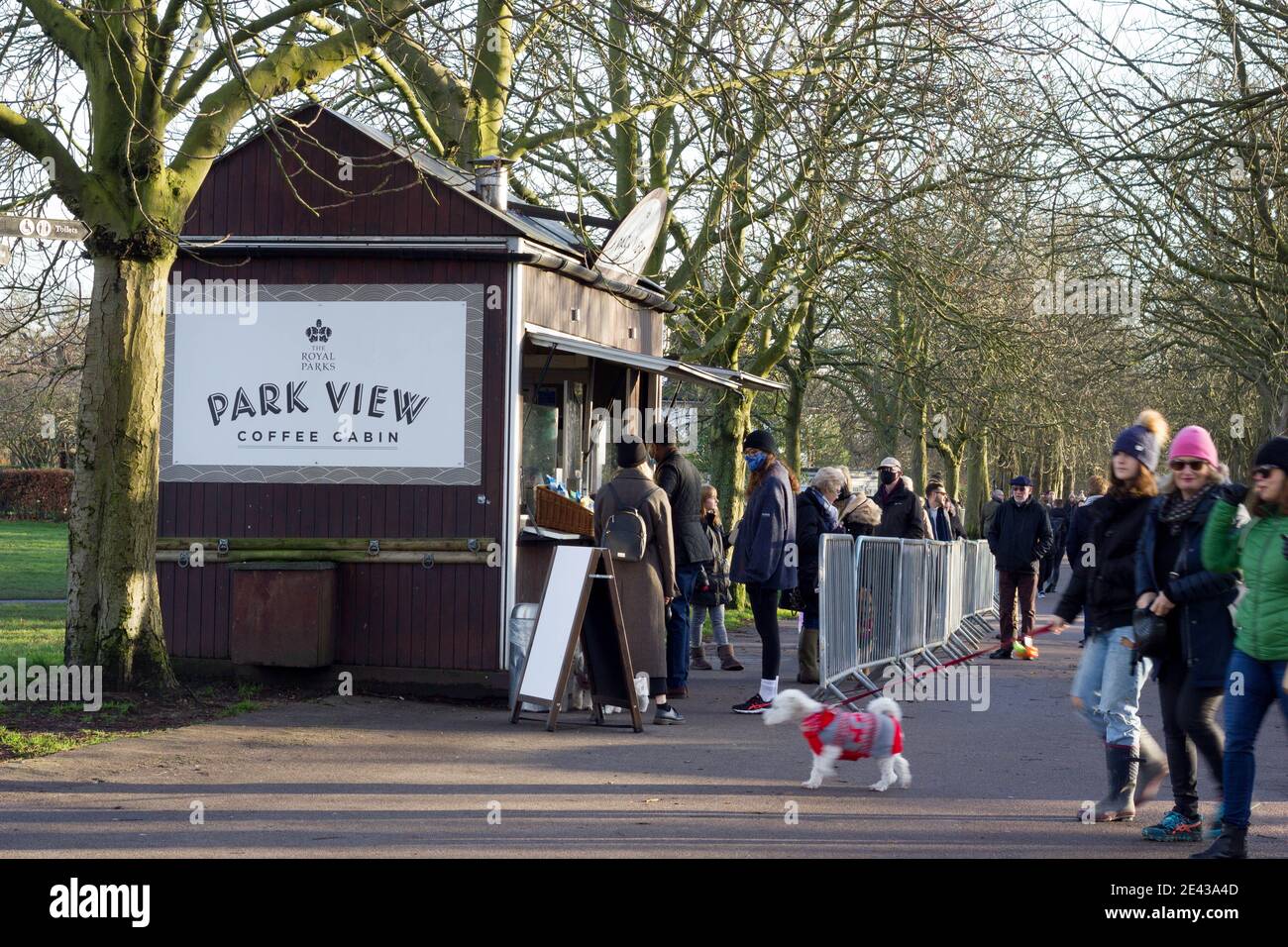 people visiting Park view cafe at greenwich park , London UK Stock ...