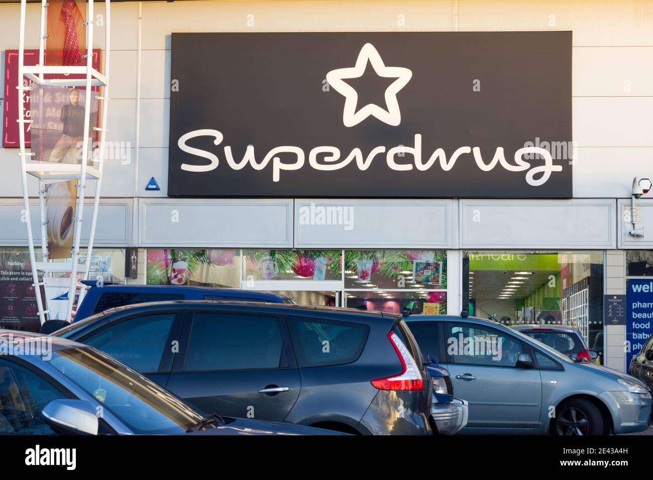 Superdrug banner hi-res stock photography and images - Alamy