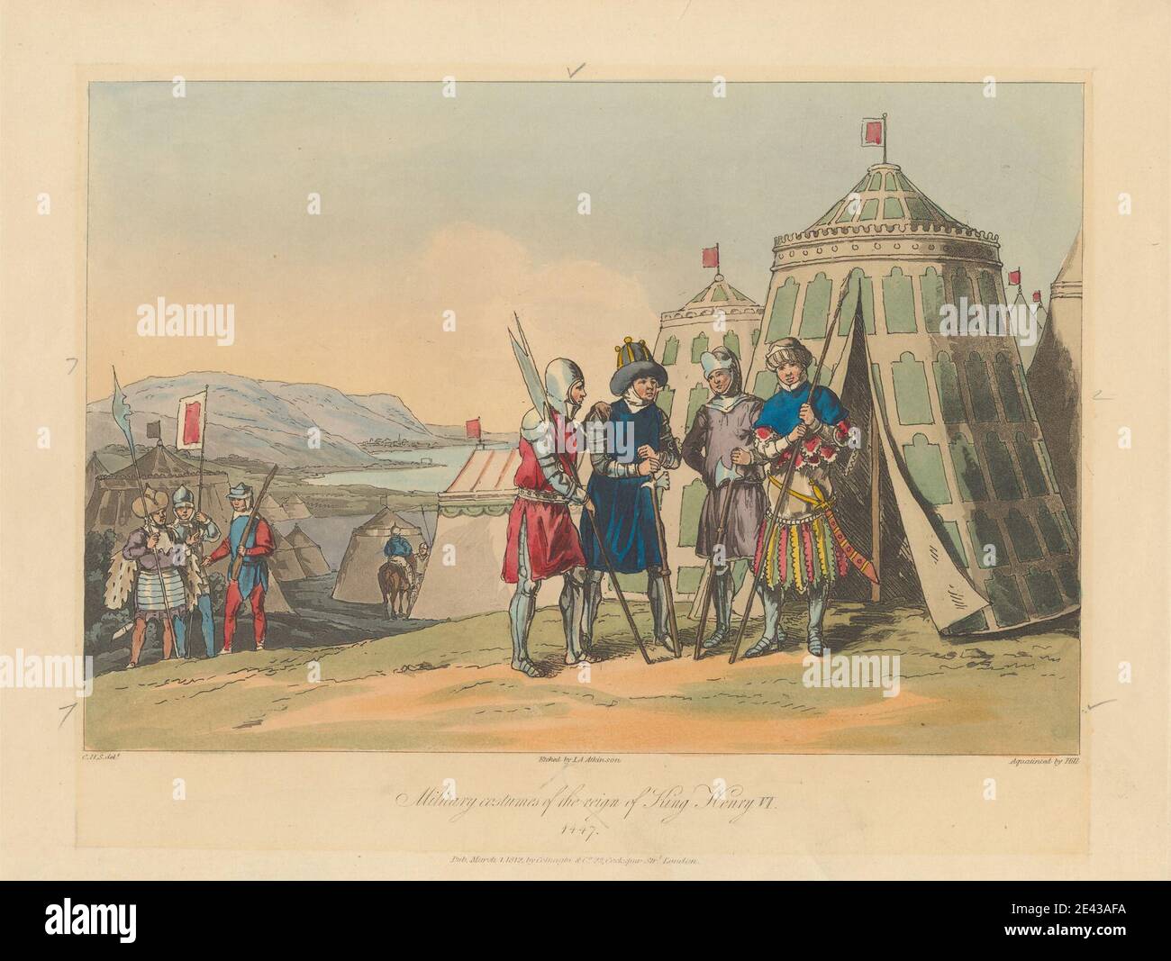 Print made by John Augustus Atkinson, (etching), 1775â€“1831, British ...