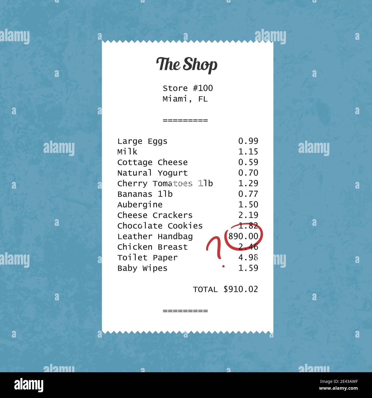 Generic grocery shop Stock Vector Images - Alamy