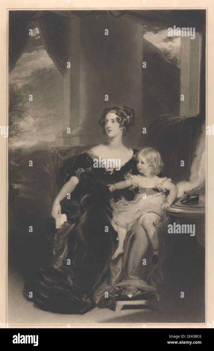 Daughter lady elizabeth leveson gower hi-res stock photography and ...