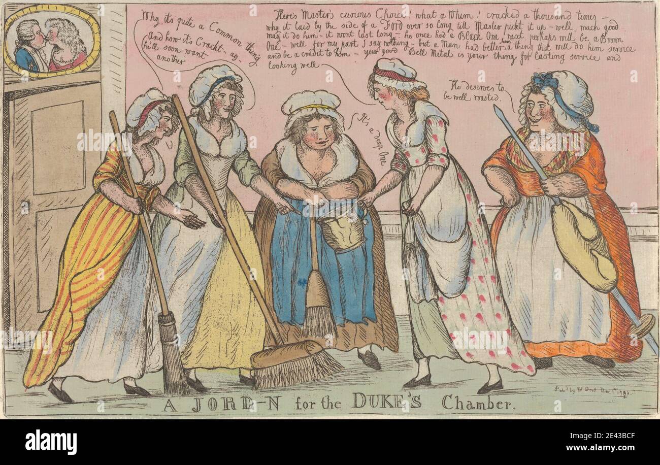 William Dent, active 1784â€“1793, A Jord-n for the Duke's Chamber, 1792 ...