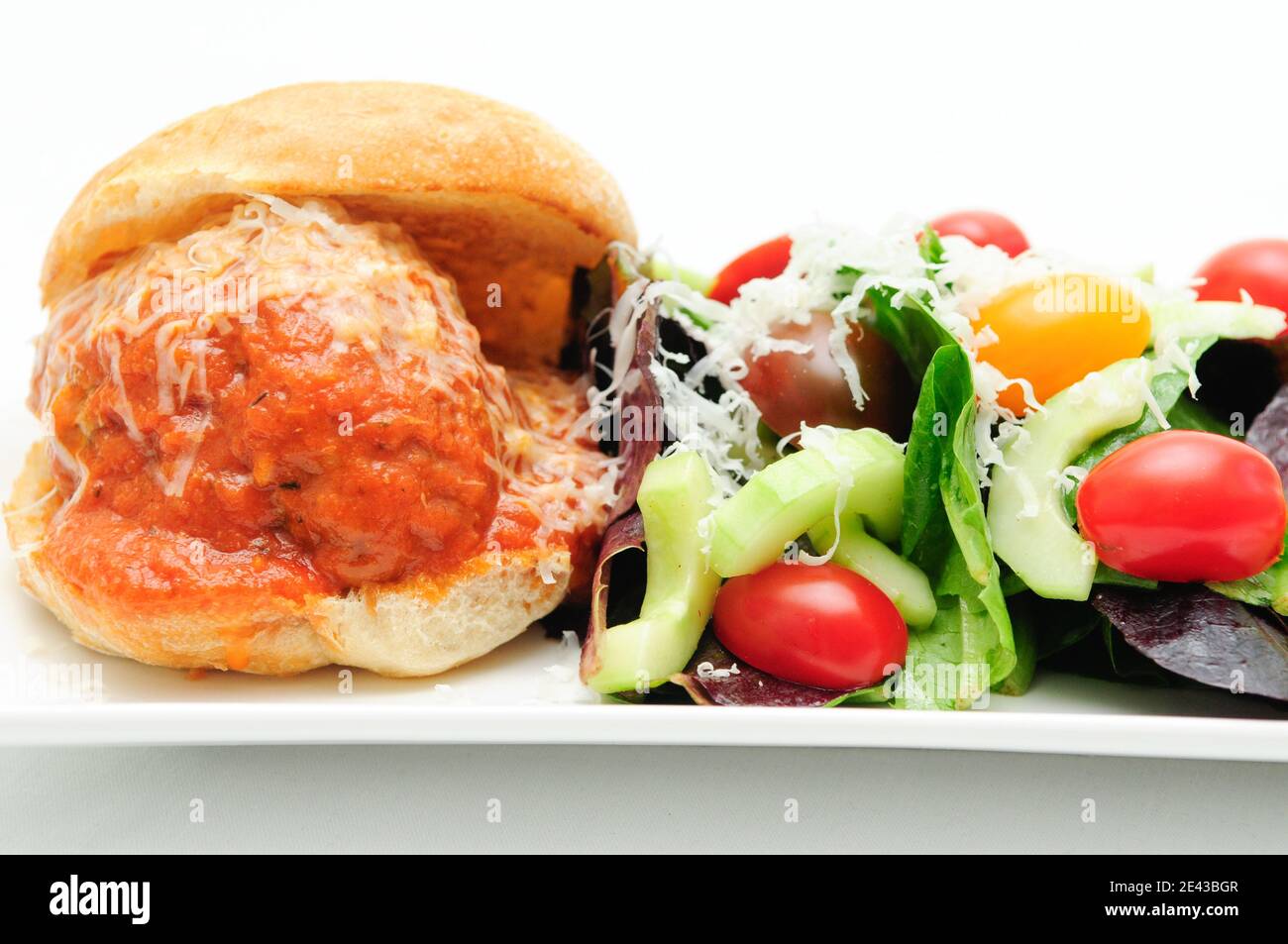 delicious meatball sliders Stock Photo - Alamy