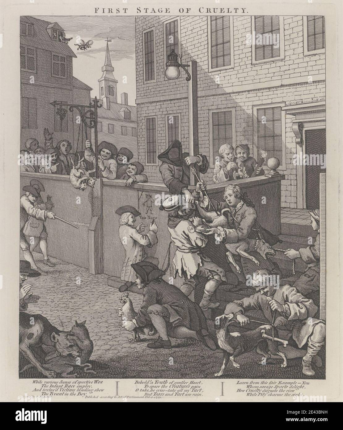 Hogarth cruelty animals hi-res stock photography and images - Alamy