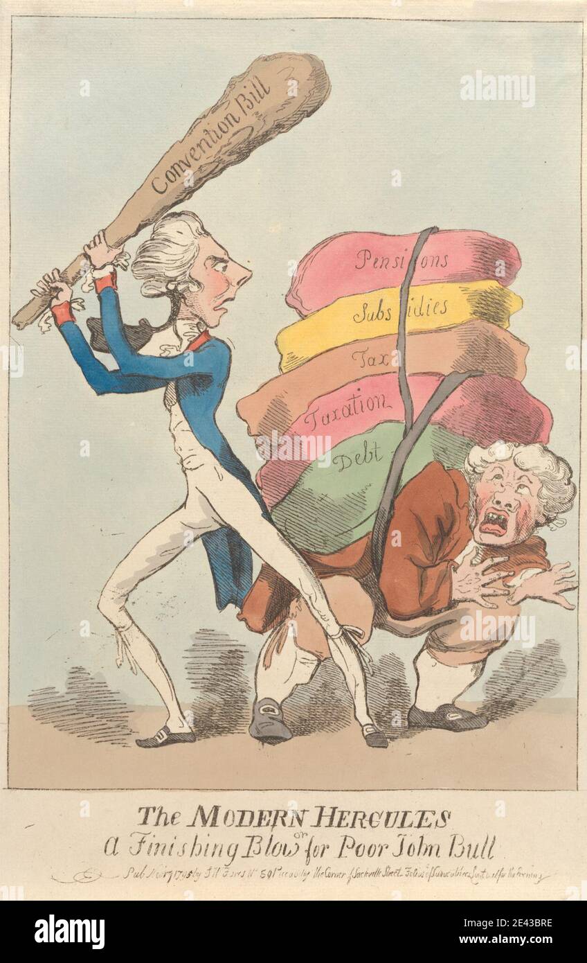 Poor john bull hi-res stock photography and images - Alamy