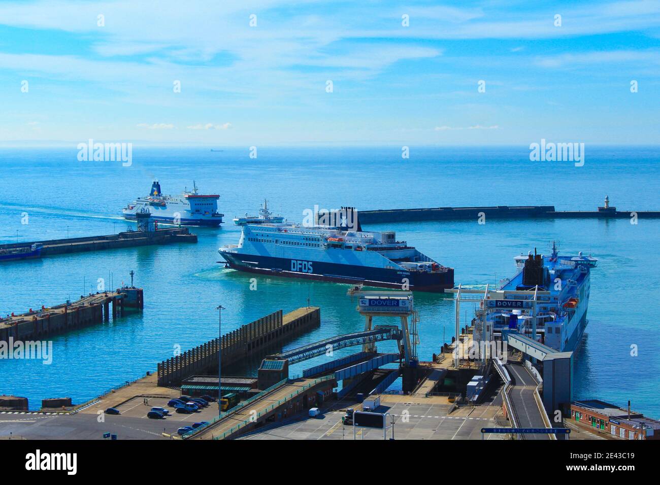 The Port of Dover is a cross-channel ferry, cruise terminal, maritime ...