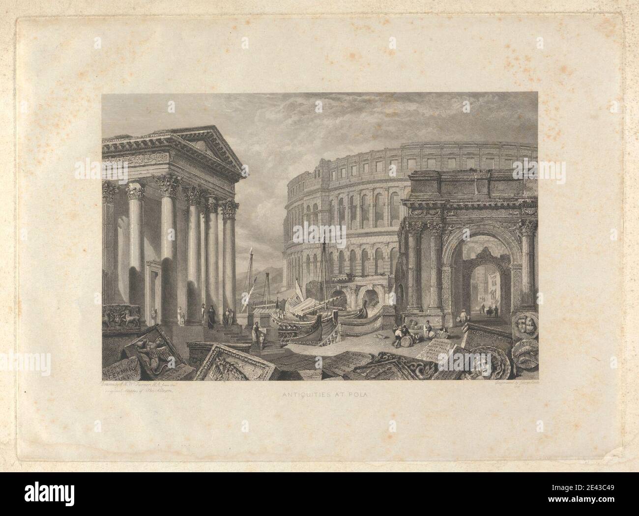 Frontispiece antiquities hi-res stock photography and images - Alamy