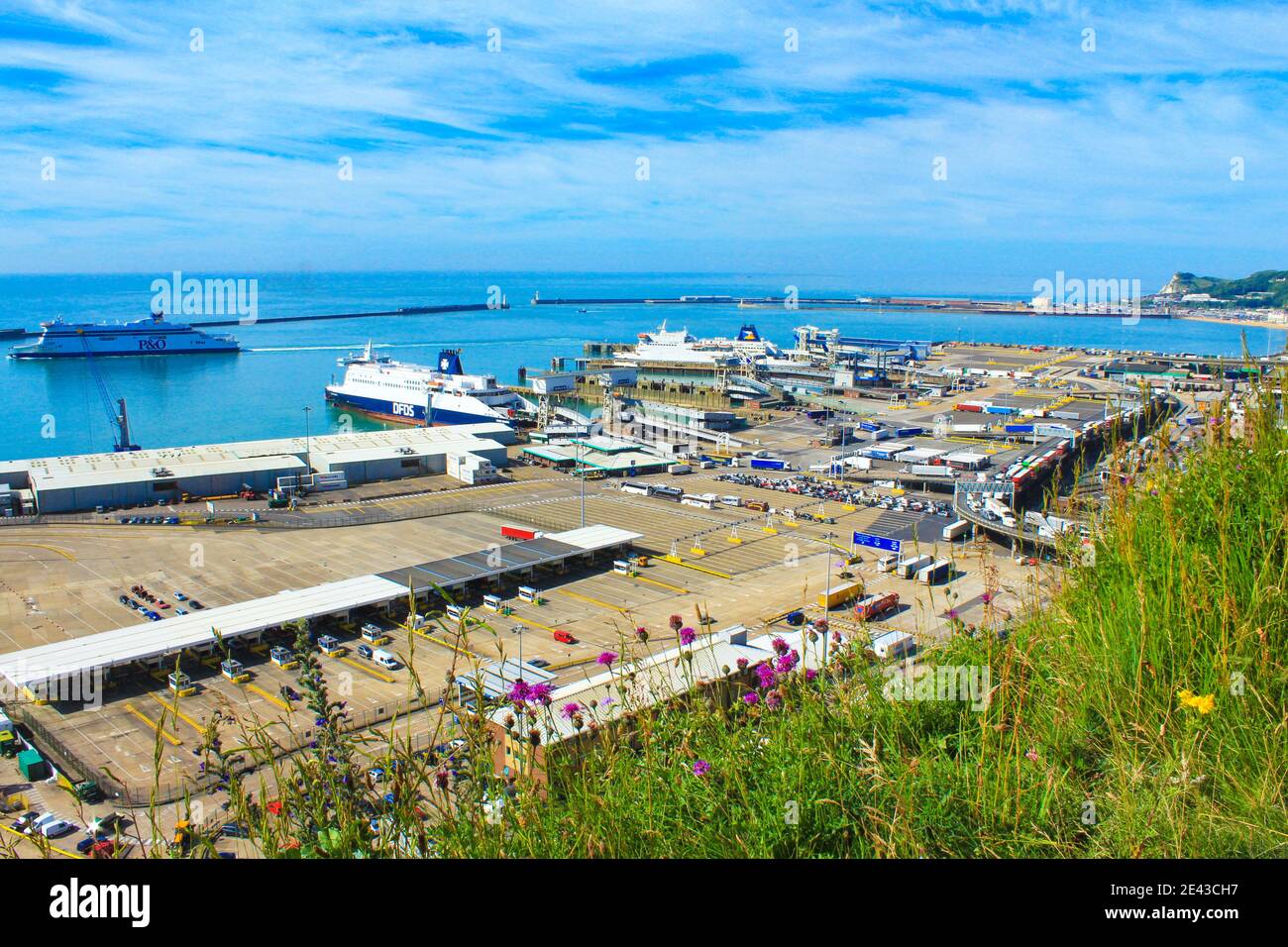 The Port of Dover is a cross-channel ferry, cruise terminal, maritime ...