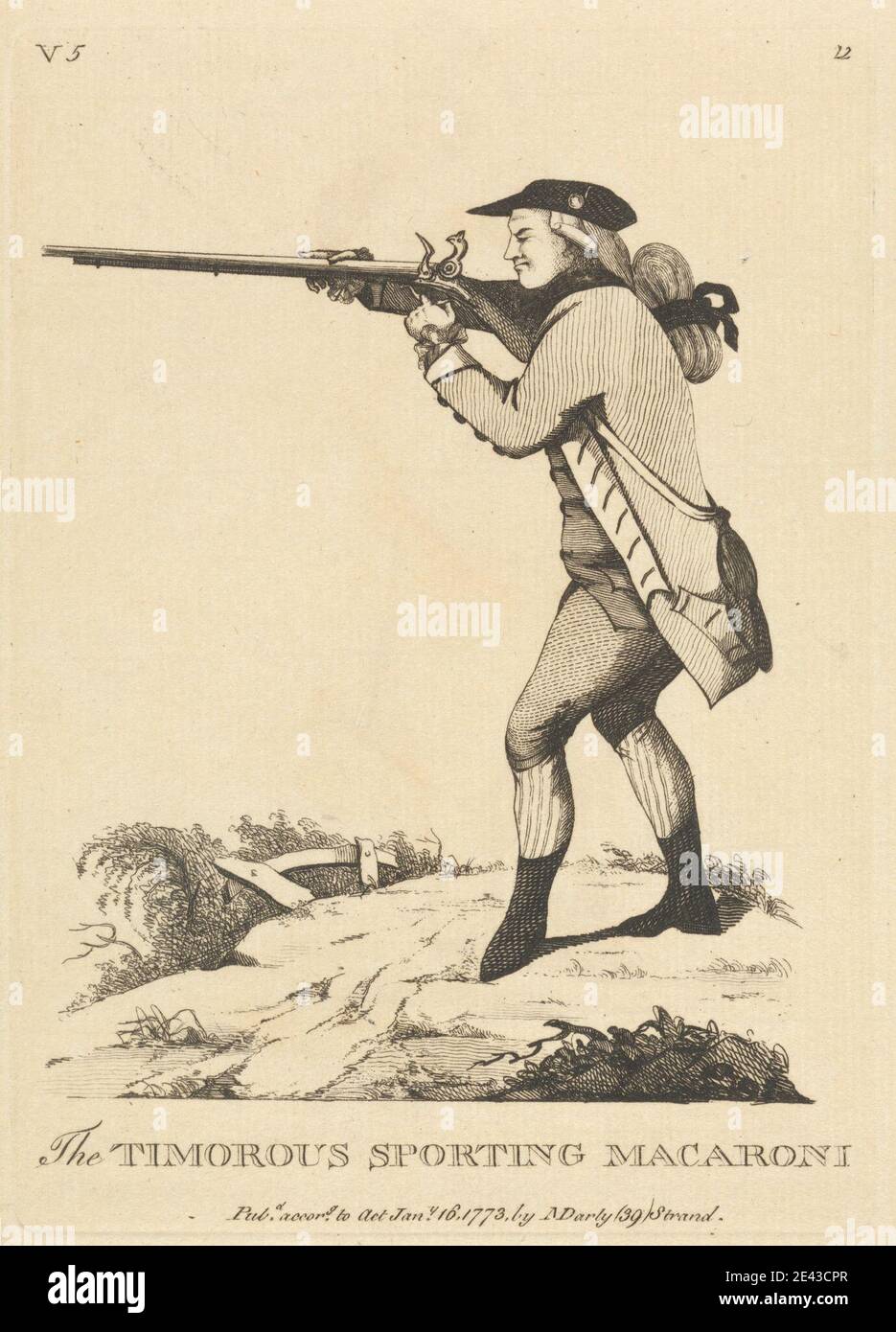 Mary Darly, active 1762 â€“1772, British, The Timourous Sporting ...