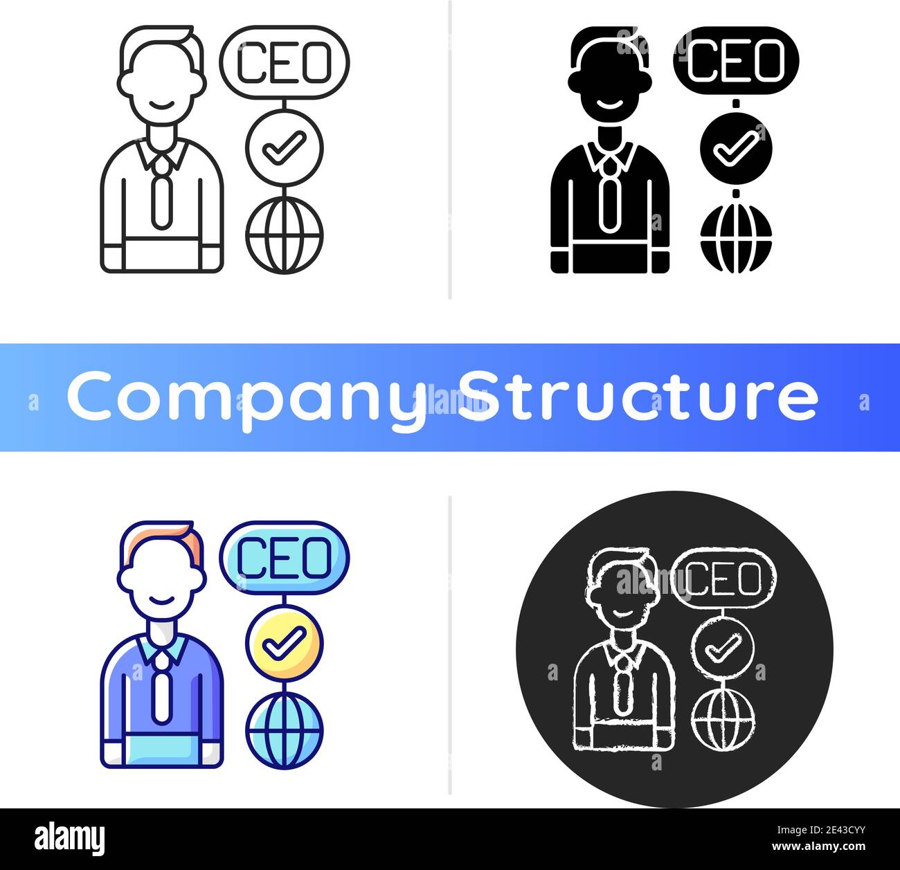 Senior hierarchy Stock Vector Images - Alamy