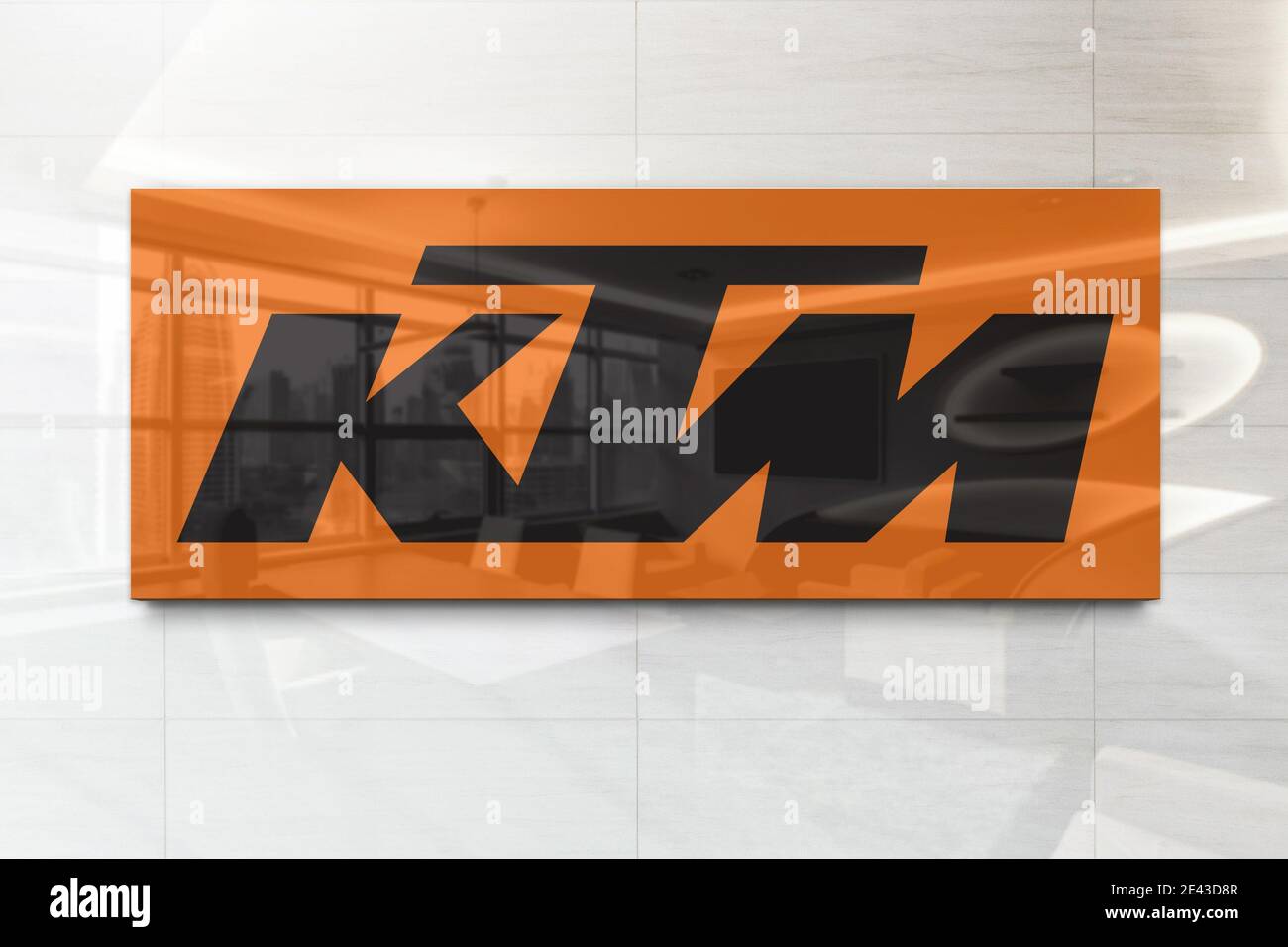 Ktm logo hi-res stock photography and images - Alamy