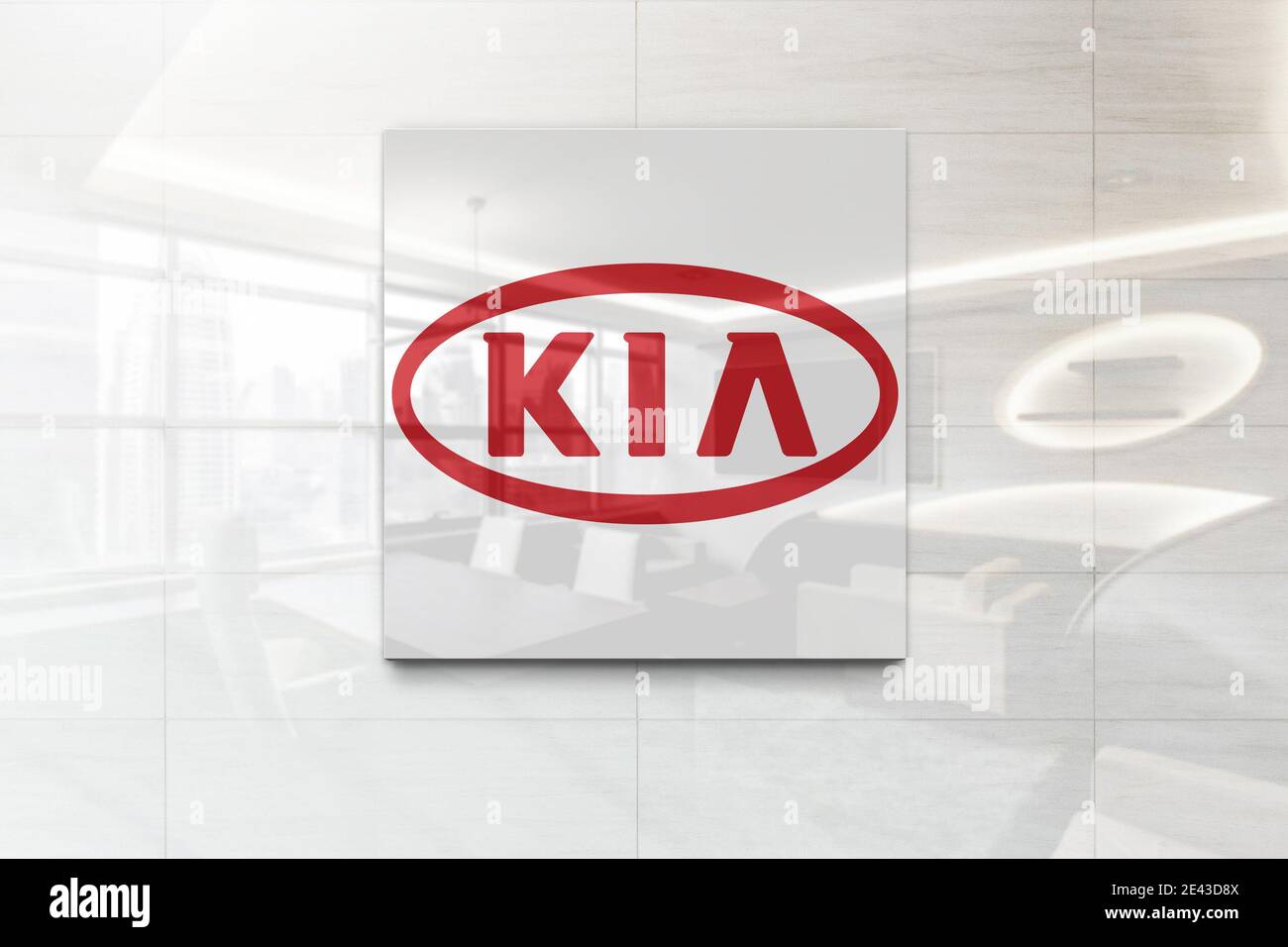 Logo of kia hi-res stock photography and images - Alamy