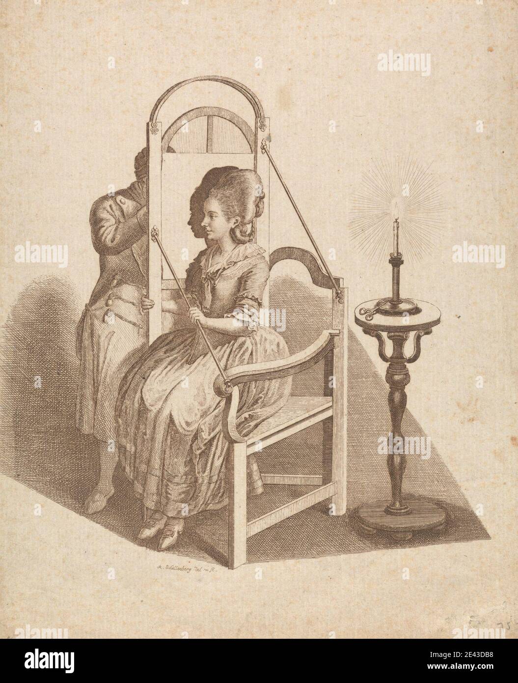 Johann Rudolph Schellenberg, 1740â€“1806, Swedish, Artist Drawing a ...