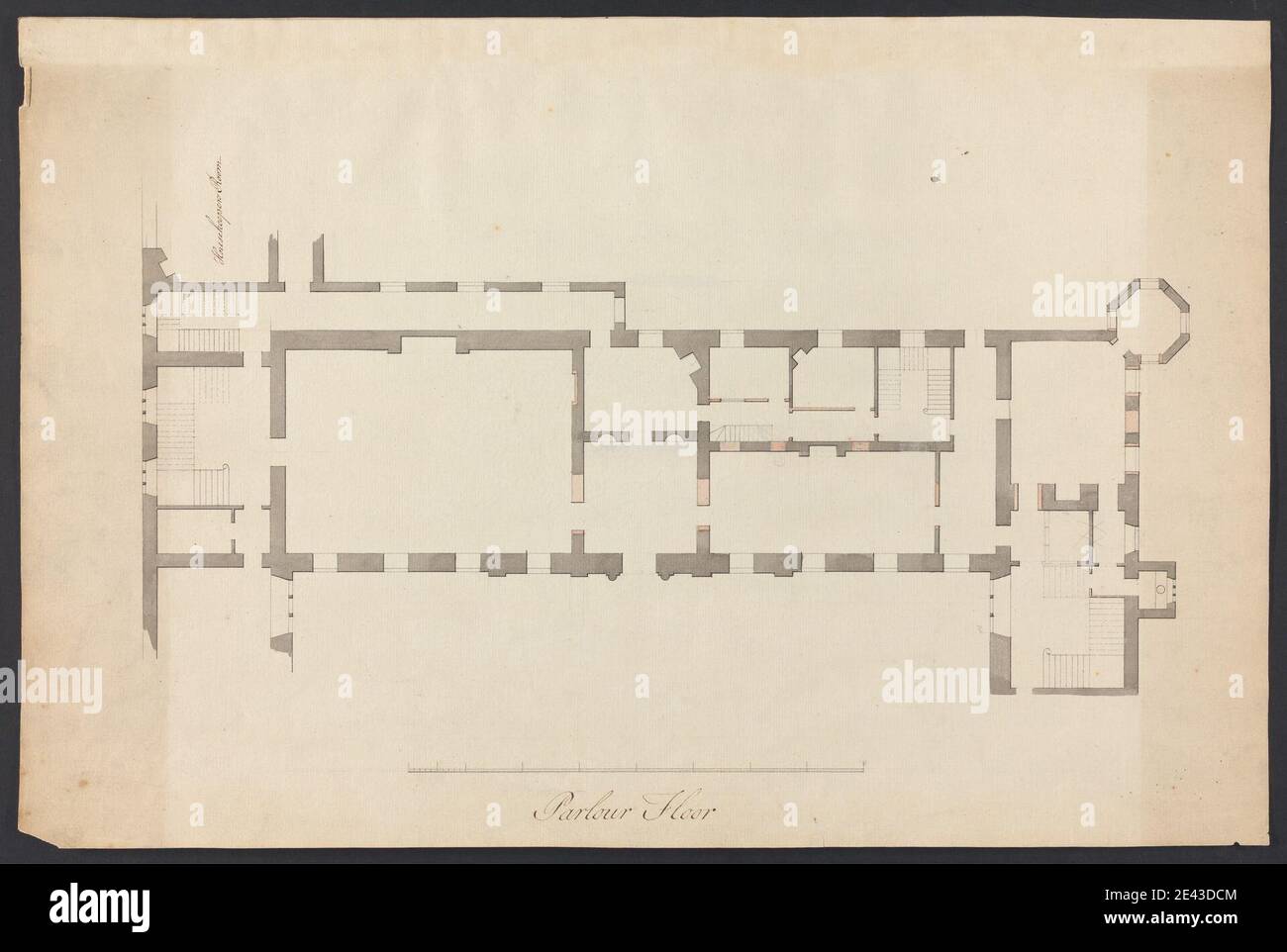 Hall and parlor plan hi-res stock photography and images - Alamy