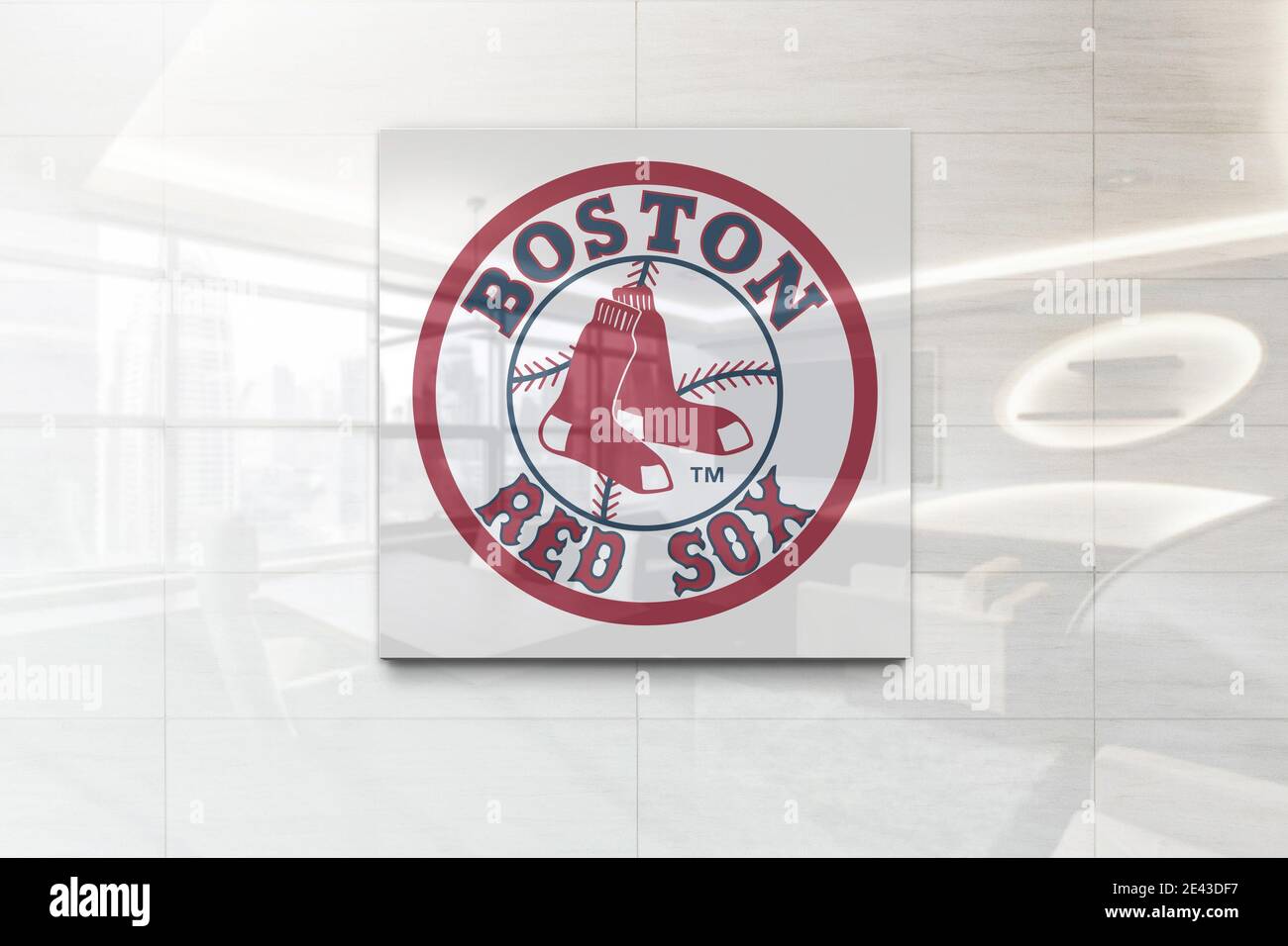 Boston red sox logo High Resolution Stock Photography and Images - Alamy