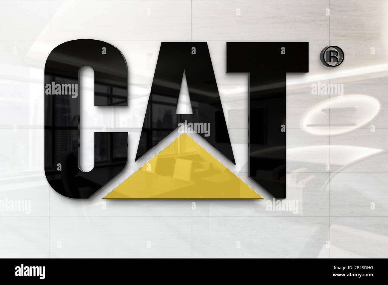 Caterpillar logo hi-res stock photography and images - Alamy