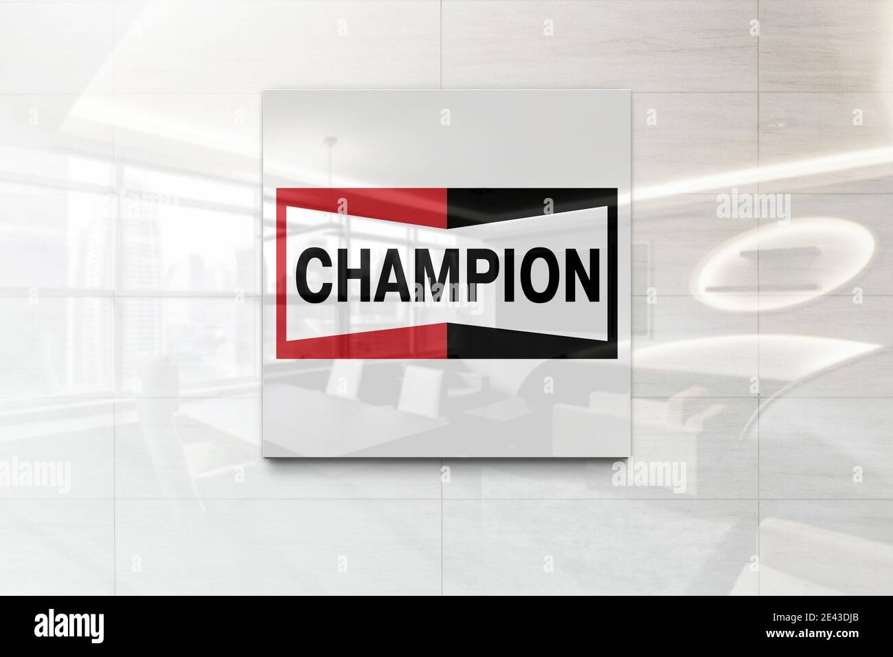 Champion brand logo hi-res stock photography and images - Alamy