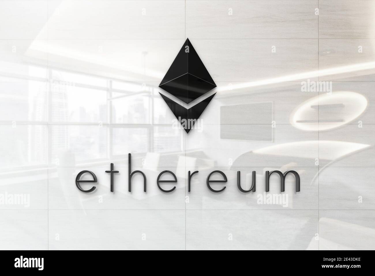 Ethereum logo hi-res stock photography and images - Alamy