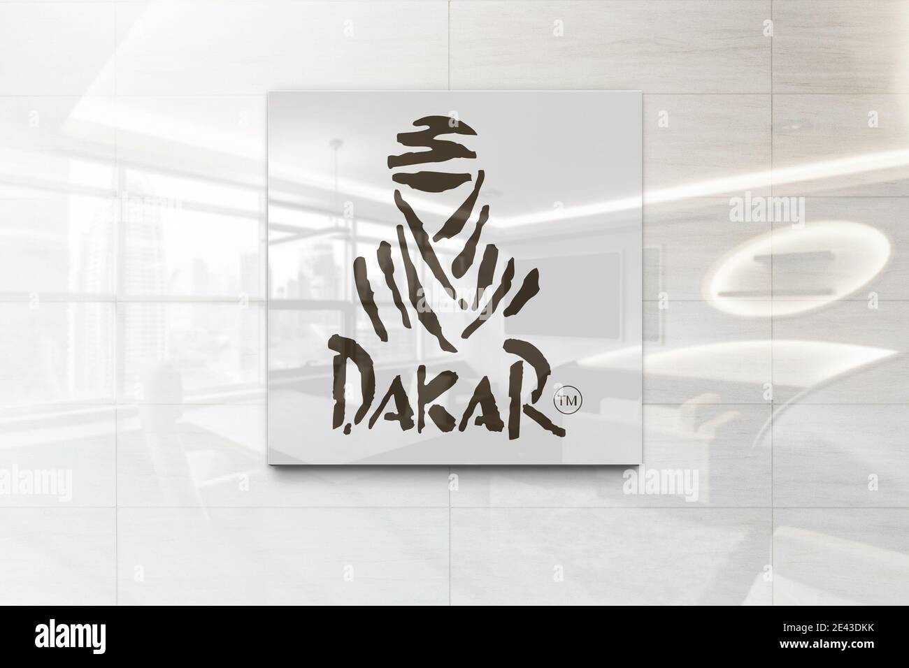 dakar rally logo Stock Photo - Alamy