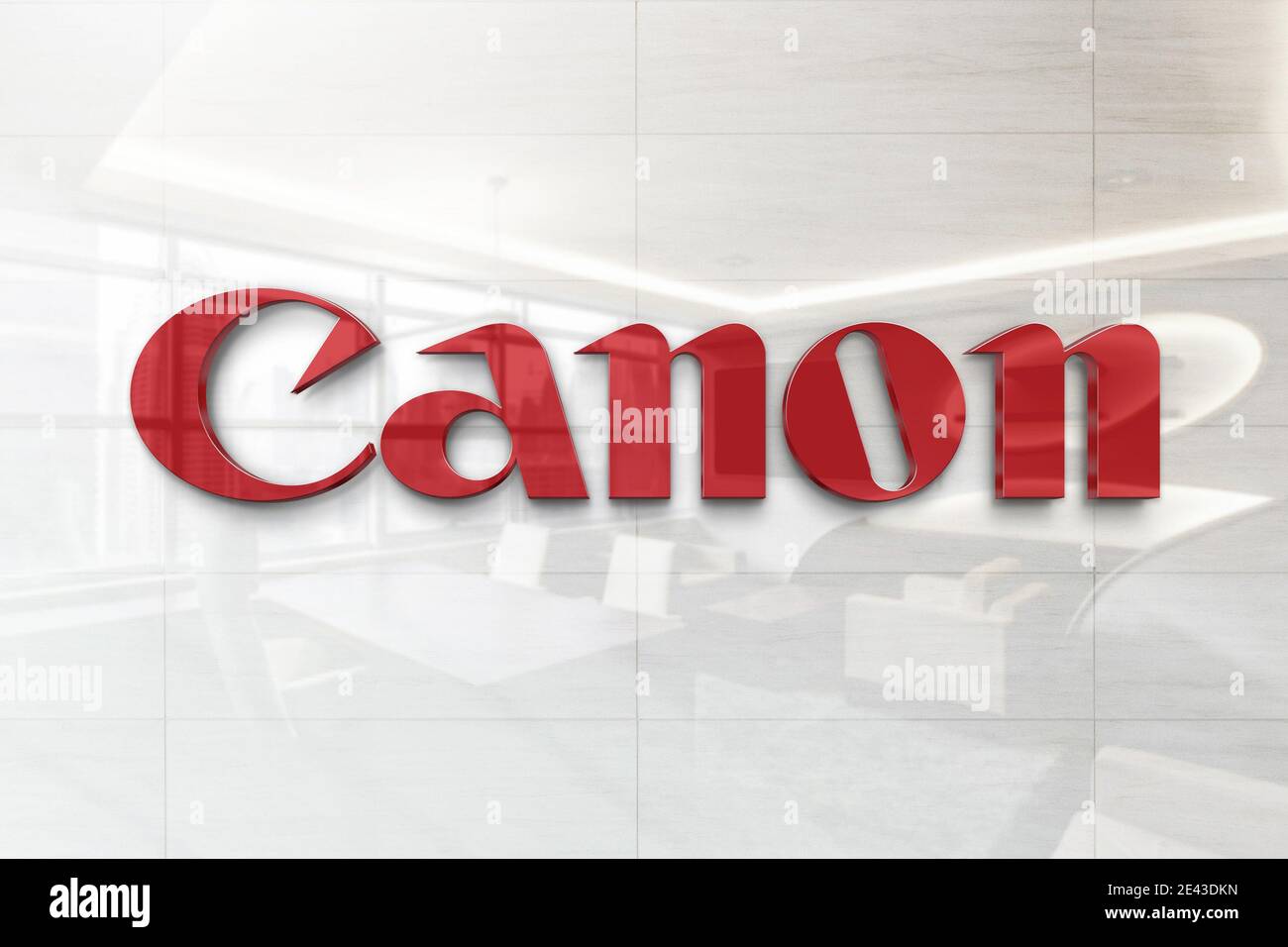 Canon logo icon hi-res stock photography and images - Alamy