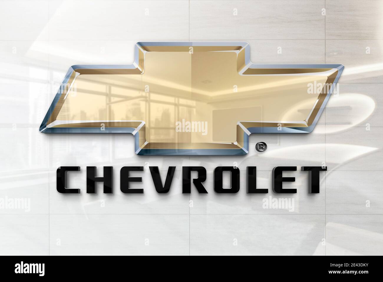 Chevrolet logo hi-res stock photography and images - Alamy