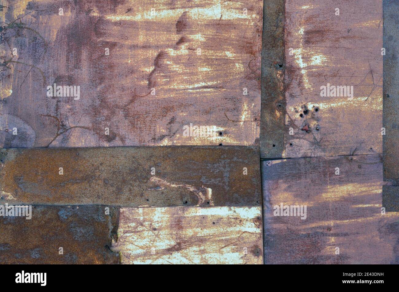 Old aged weathered rusty corroded coat iron sheets texture pattern ...