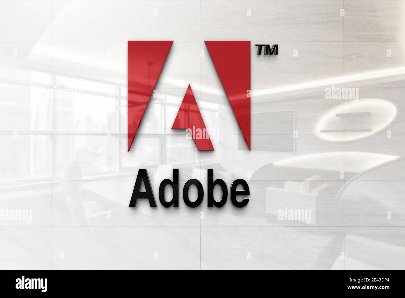 Adobe logo hi-res stock photography and images - Alamy