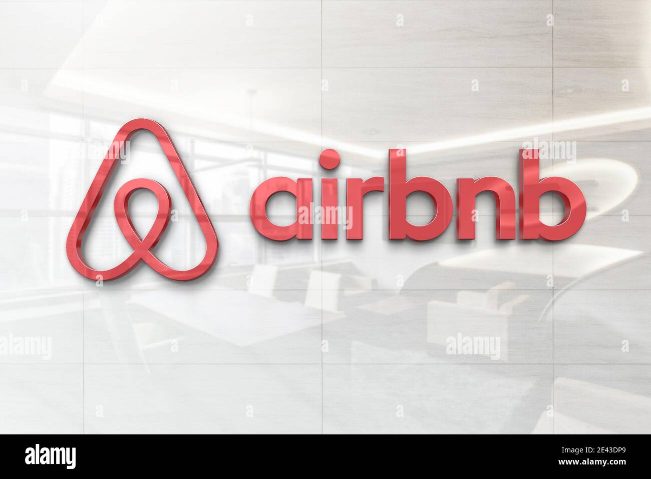 Airbnb logo hi-res stock photography and images - Alamy
