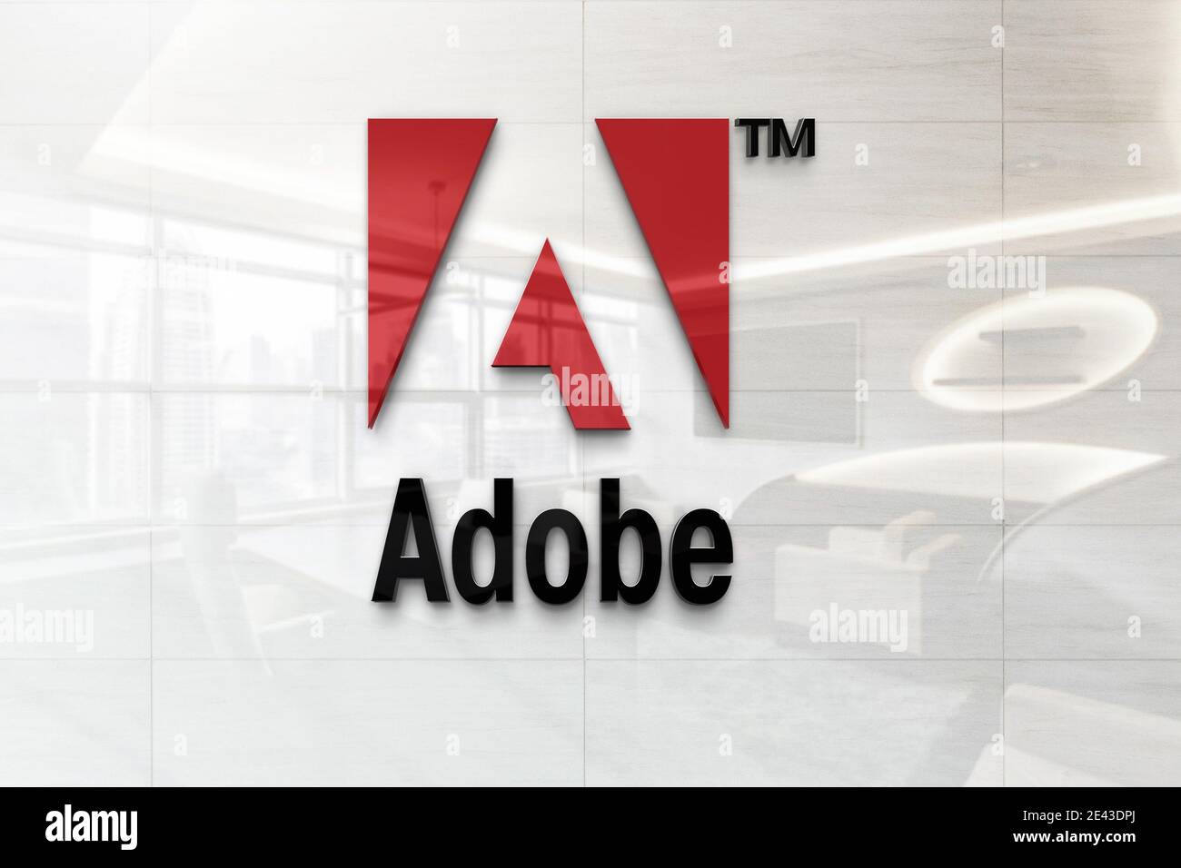 Adobe logo hi-res stock photography and images - Alamy
