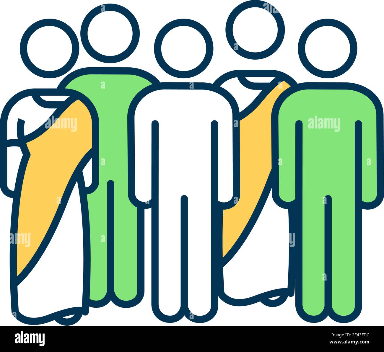 Indian community RGB color icon Stock Vector Image & Art - Alamy