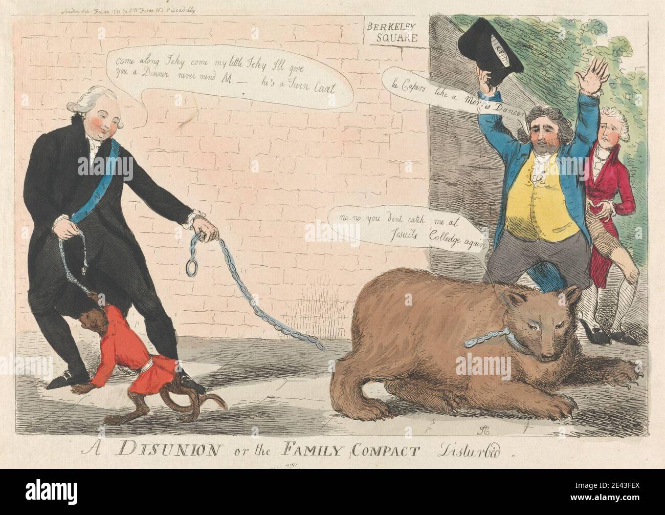 Isaac Cruikshank, 1756â€“1810, British, A Disunion or the Family ...