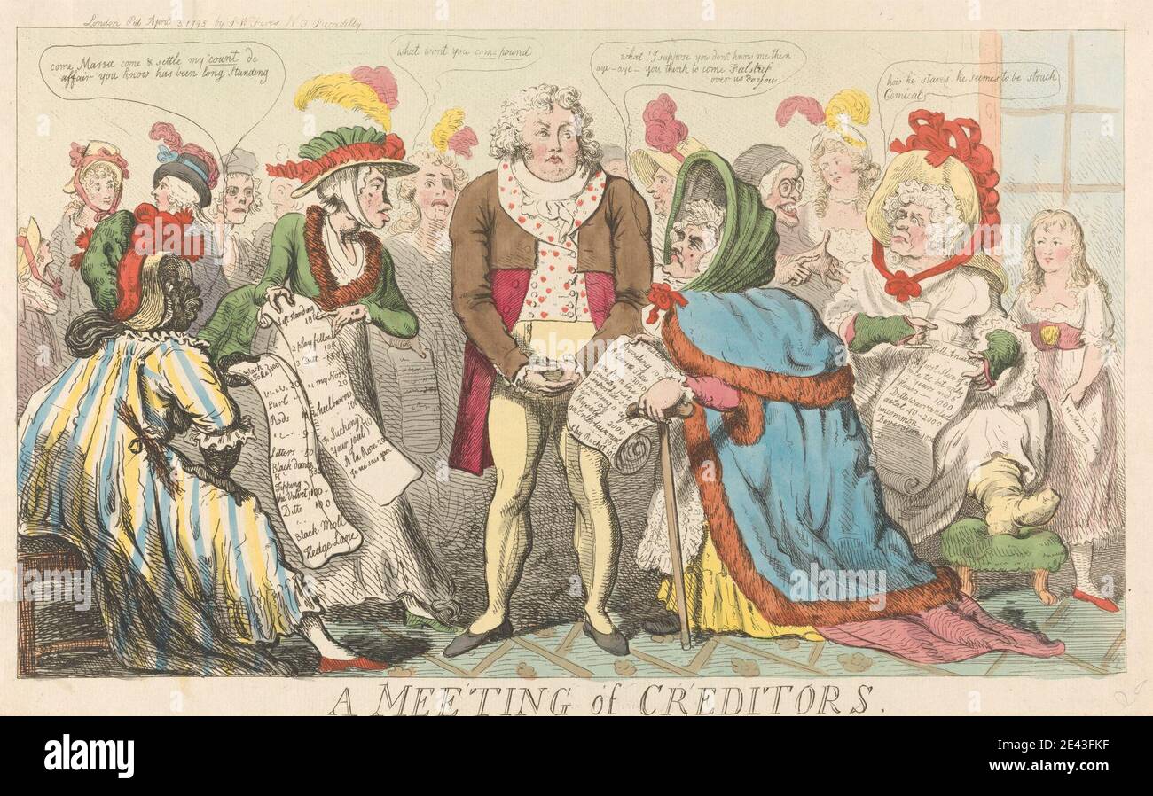 Isaac cruikshank 1795 hi-res stock photography and images - Alamy