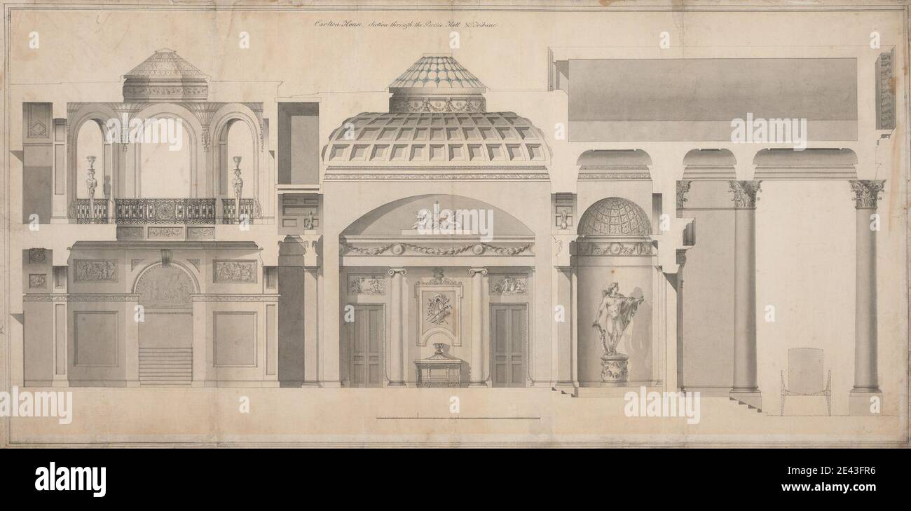 Henry Holland, 1745â€“1806, British, Carlton House, Pall Mall, London ...