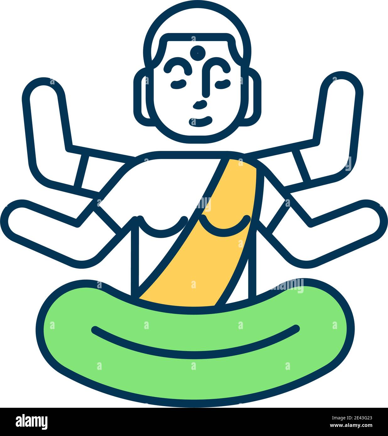 Hindu god Stock Vector Images - Alamy