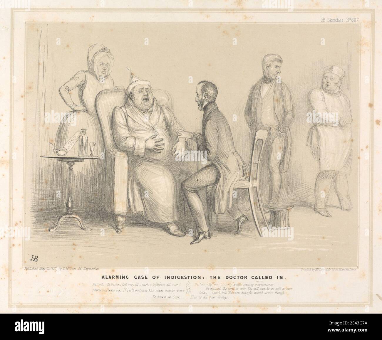 Sick patient 1800 hi-res stock photography and images - Alamy