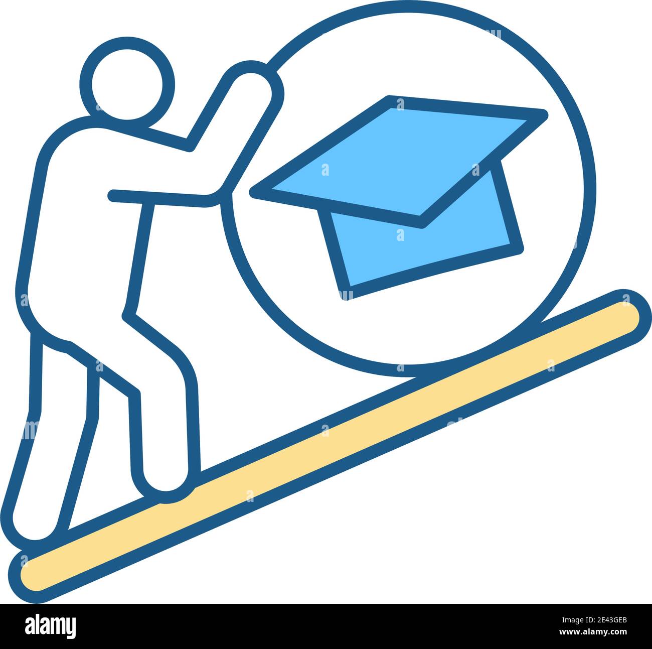 Student stress campus Stock Vector Images - Alamy