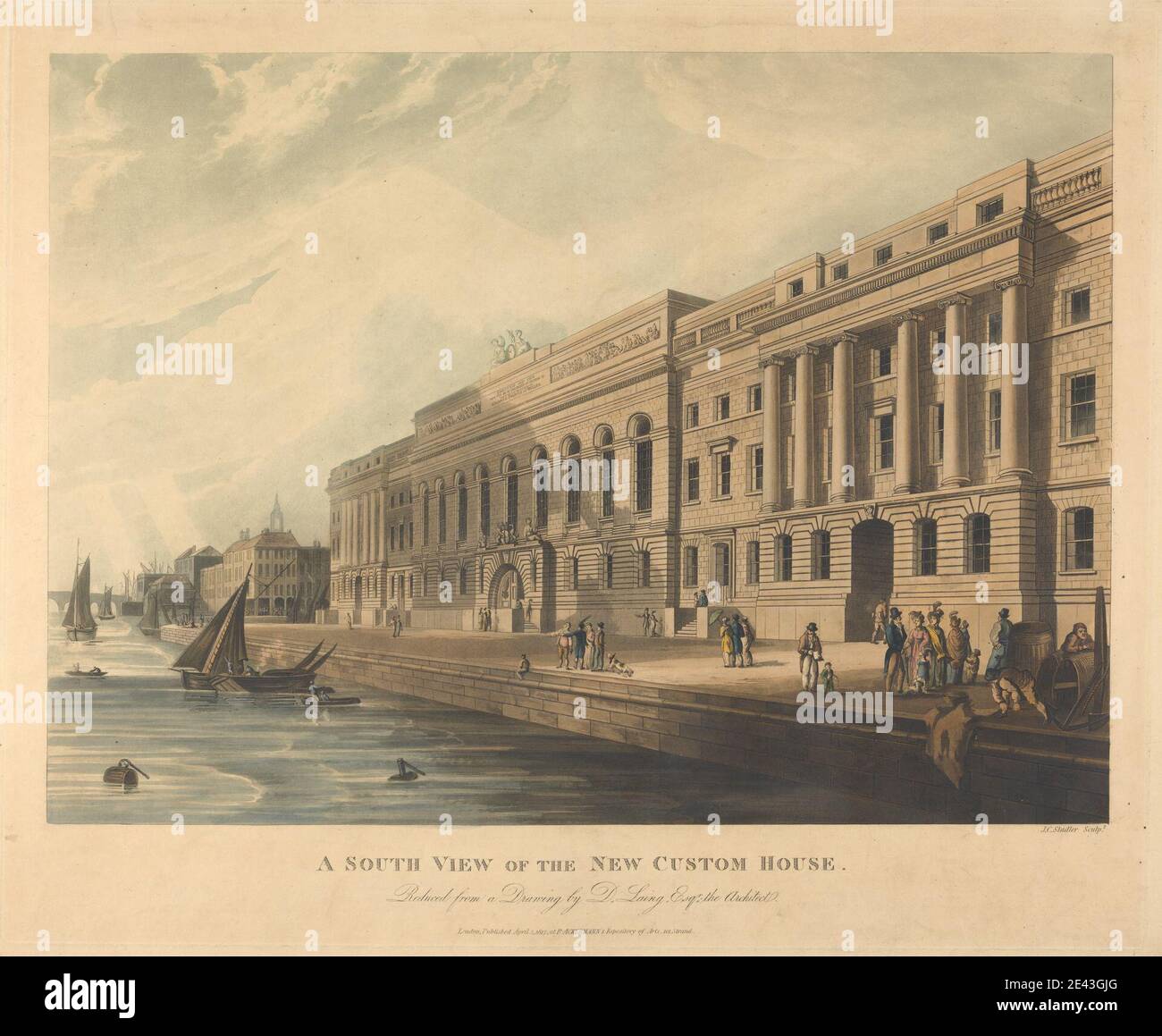 Joseph Constantine Stadler, active 1780â€“1812, British, A South View ...