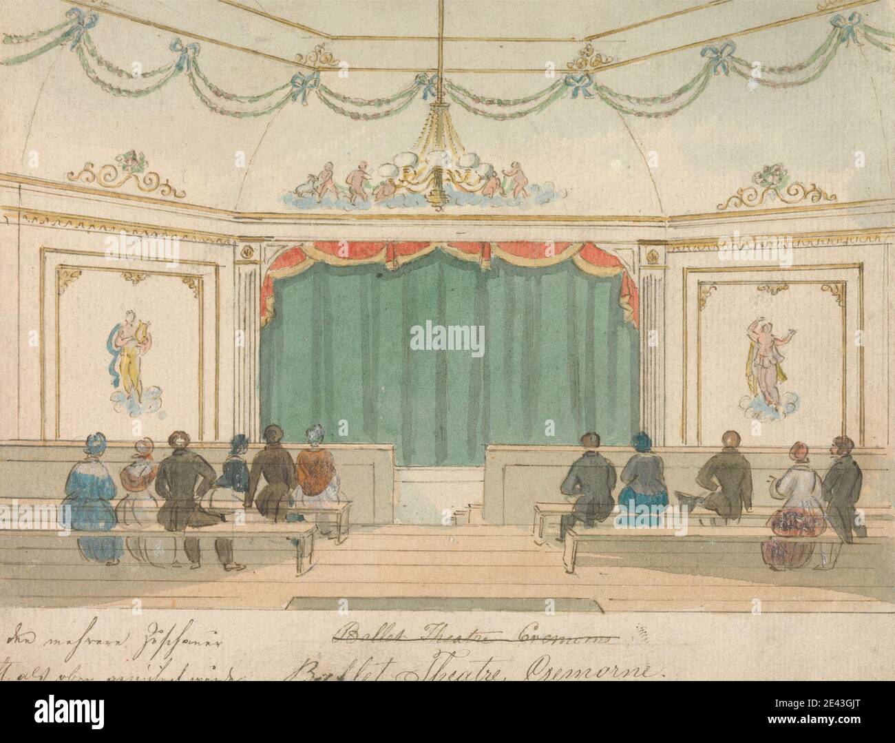 William Henry Brooke, 1772â€“1860, Irish, Ballet Theatre, Cremorne ...