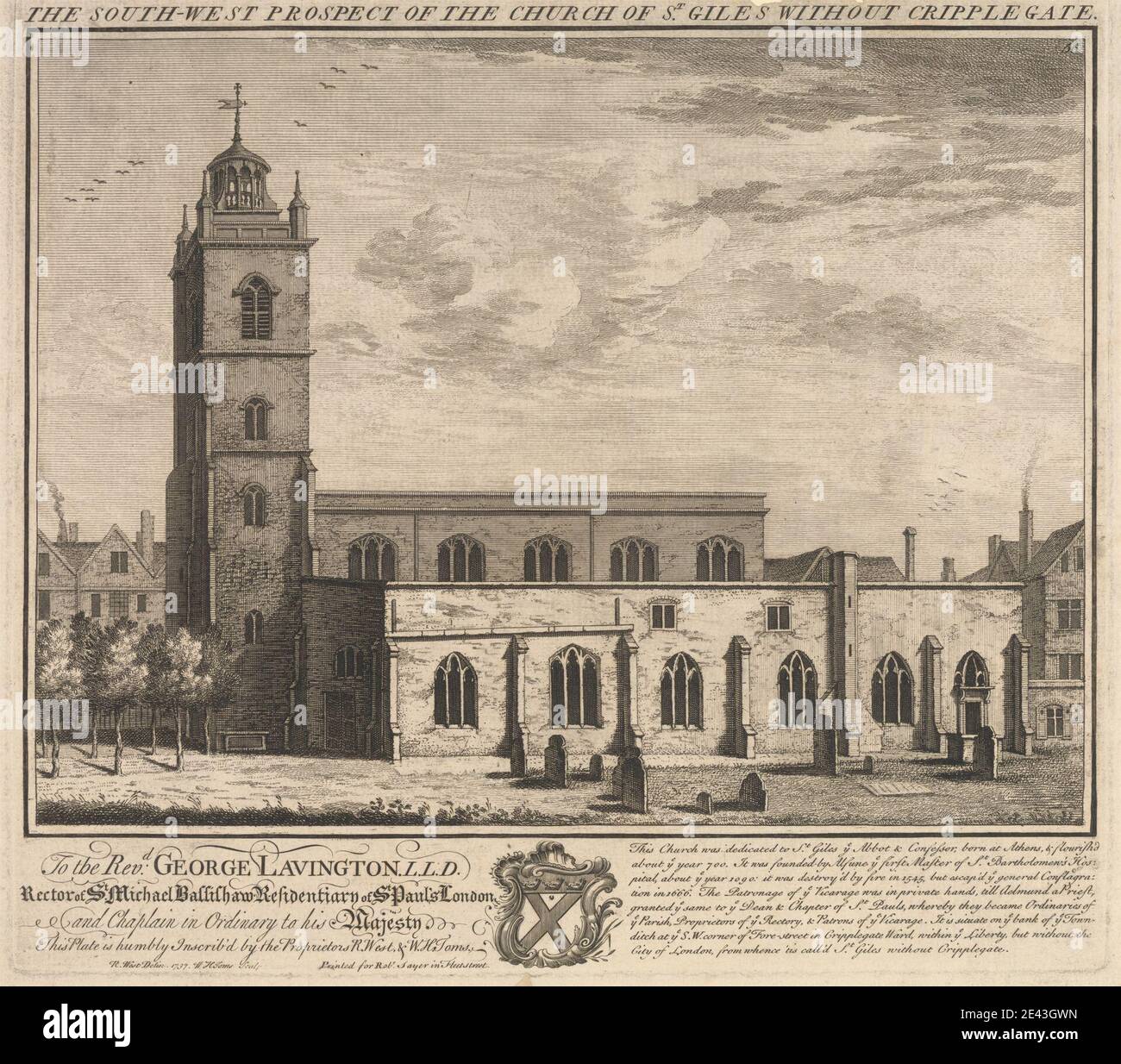 St giles cripplegate church hi-res stock photography and images - Alamy