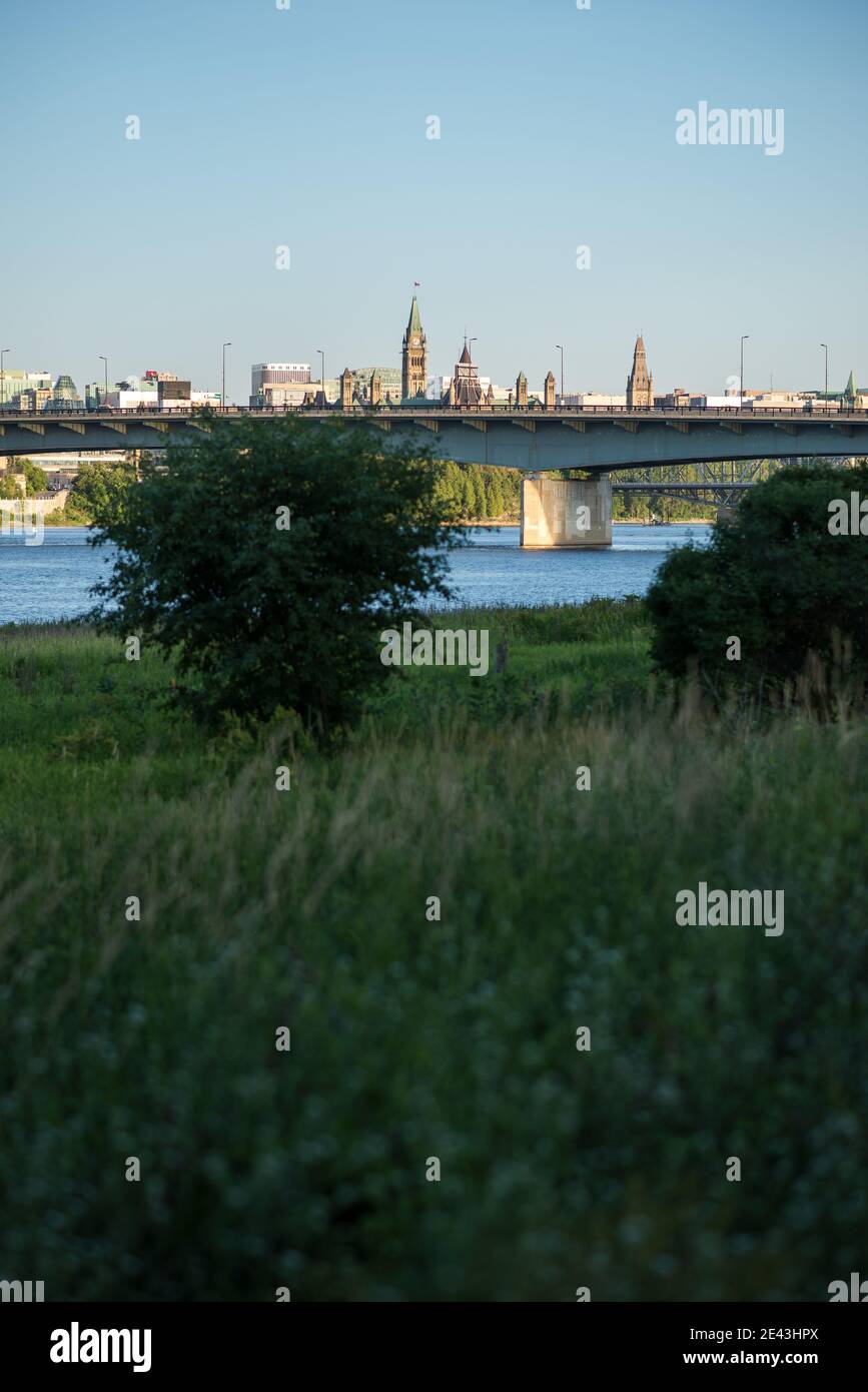 View of Ottawa skyline Stock Photo - Alamy