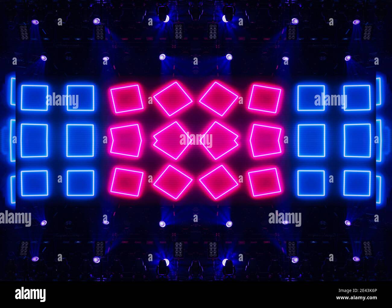 Abstract texture background for design. Stage light and smoke on stage ...