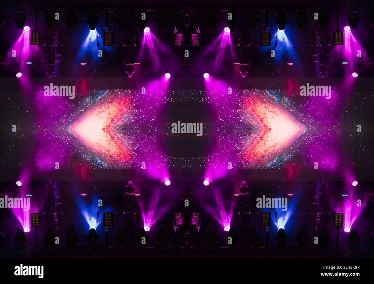 Abstract texture background for design. Stage light and smoke on stage ...